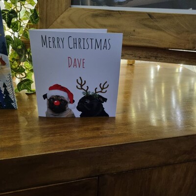 Birthday Card With Cute Rats and Party Hats, Rats Greeting Card, Rats ...