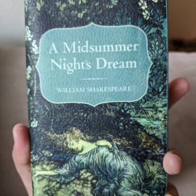 Book Wallet, Shakespeare Gifts, Midsummer Night's Dream Book Clutch ...