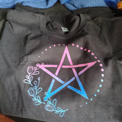 Transgender Pentacle Skater Dress Trans Pride Flag Colors Pentagram ...