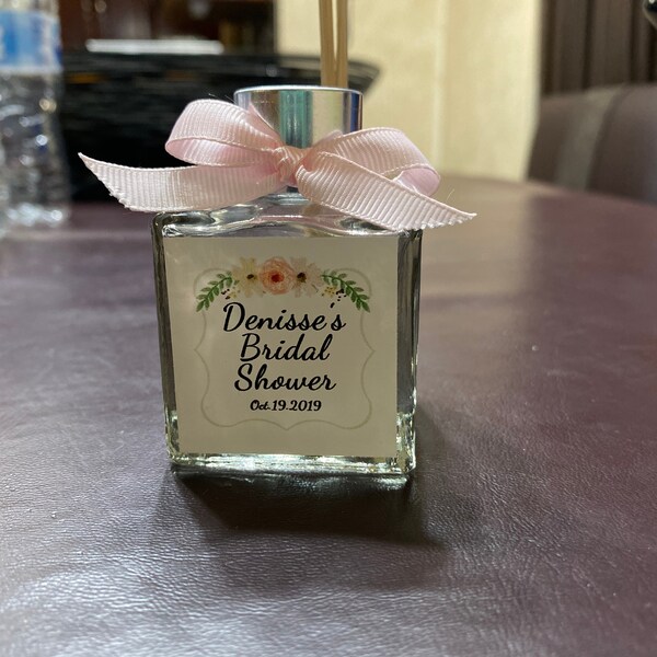 Reed Diffuser, Unique Wedding Favors, Bridal Shower Gift Idea ...
