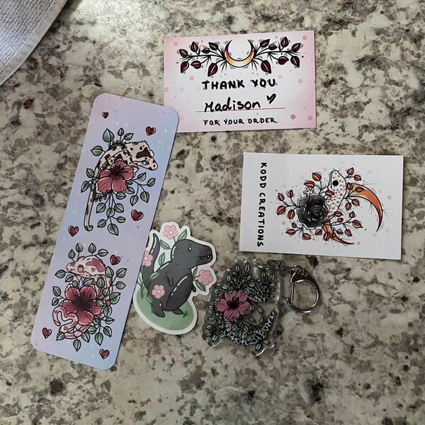 Crested Gecko Enclosure Sticker - Etsy