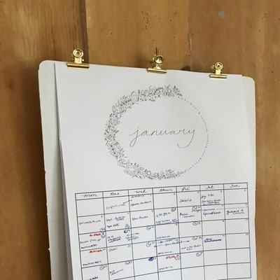 Initial Doodle/initial Art Work/ A5 Art/ A5 Pen and Ink/ Black and ...