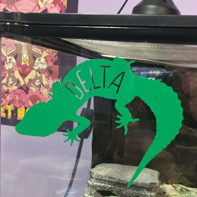 Customizable Name Green Tree Python Emerald Tree Boa Snake Vinyl Decal ...