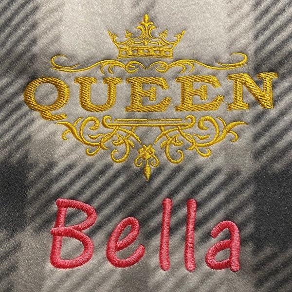Queen Crown Machine Embroidery Design Instantly Download - Etsy