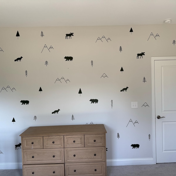 Wild West Wall Decals / Removable Decals / Western Theme Decals ...