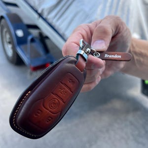 2023 2024 Toyota Bz4x Key Fob Cover ... Toyota Bz4x Key Case Key Chain ...