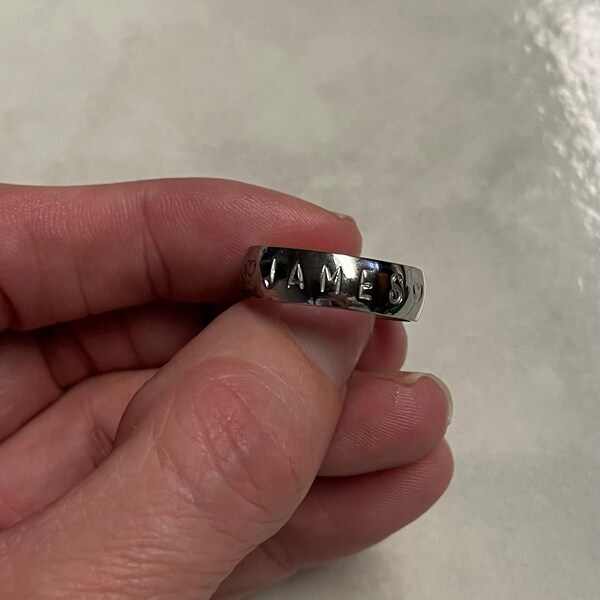 Custom Ring Personalized Ring Your Words Ring Custom Text Ring ...