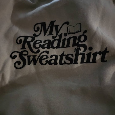 My Reading Sweatshirt, Gift for Book Lover, Bookish Sweater, Bookish ...