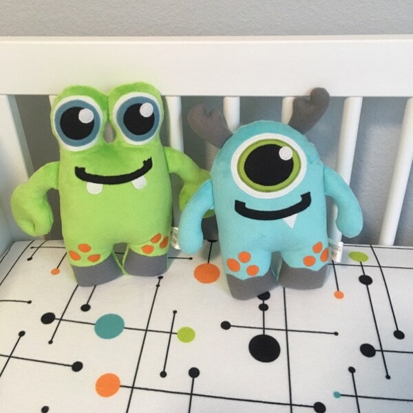 Plush Monster Plush Toy Stuffed Monster Stuffed Animal Cute Monster ...