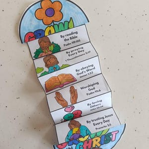 Zacchaeus Folding Surprise Bible Story Craft, Bible Lesson, Jesus and ...