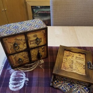 Map of the World Wooden Tissue Box | Etsy