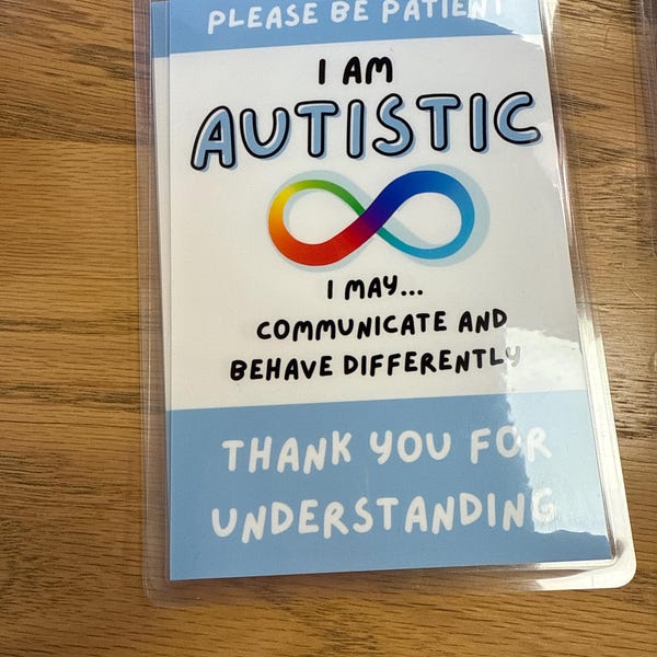Autism Medical Alert ID Tag | Autism Awareness Button Pin | Autism ...