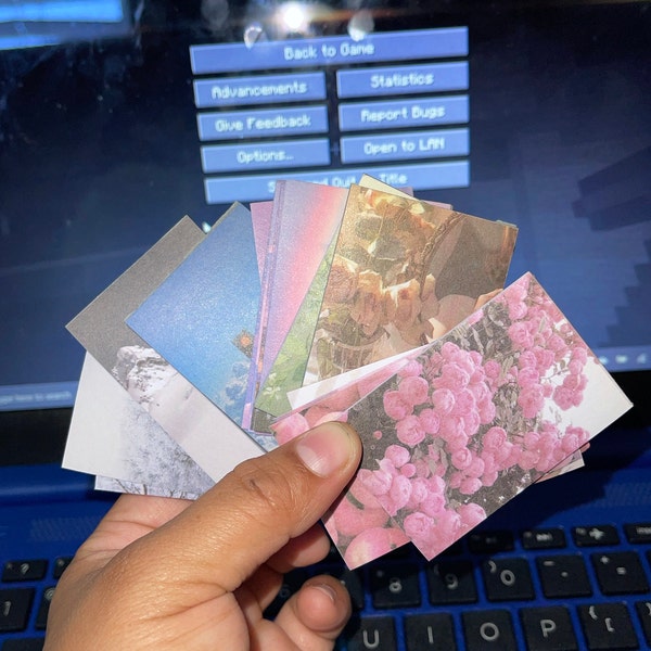 50 Pcs, Landscape Sticker Book, Color Themed Aesthetic Sticker Booklet ...