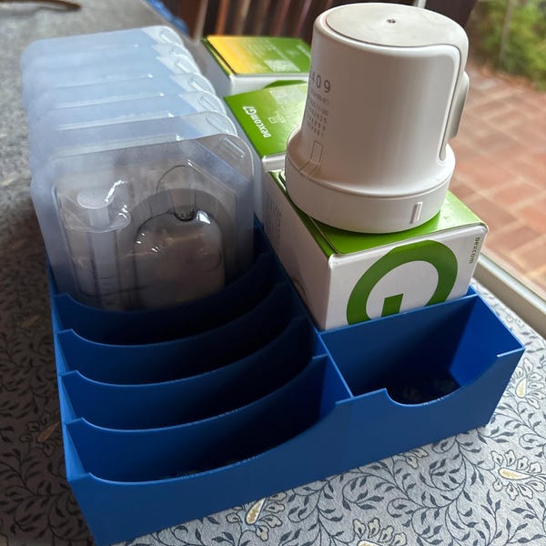 Lantus / Admelog 10ml - 3 Piece 3D Printed Insulin Vial Vessel ...