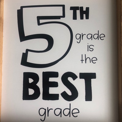 Grade Level Signs Back to School Classroom Signs Teacher Sign Class ...