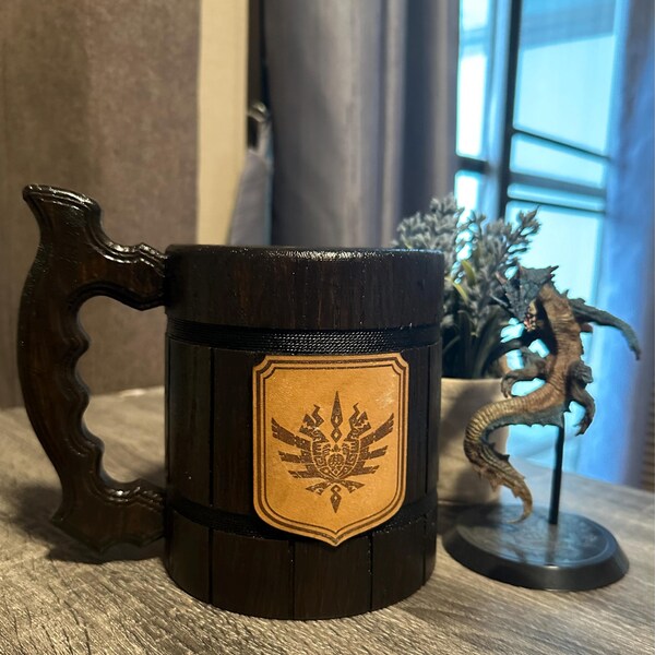 Personalized Groomsmen Beer Mug Custom Wooden Stein Customizable Best ...