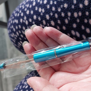 Beadable Ballpoint Pen Blanks Lightweight Acrylic & Metal. Choice of 28 ...