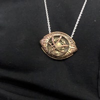 Doctor Strange Necklace, Eye of Agamotto Amulet Necklace, Perfect Gift ...