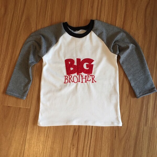 Big Brother Block Applique - Large- Instant Email Delivery Download ...