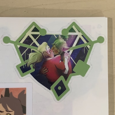 Catradora and Glimbow Camper Van Print Shera Fanart Spop Card Print A5 ...