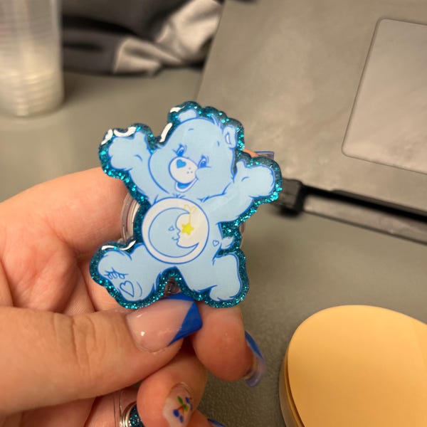 Care Bear Inspired Badge Reels, Friend Bears Badge Reel, Care Bear ...