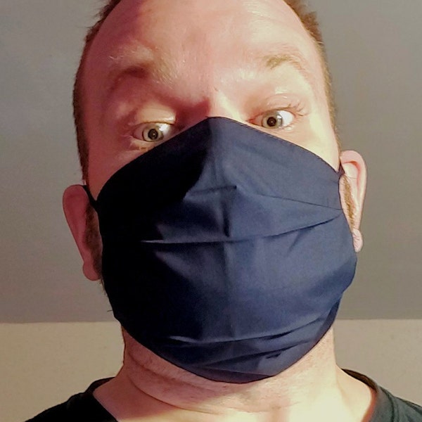 Extra Large Washable Face Mask, 3 Day Delivery Upgrade Available XL ...