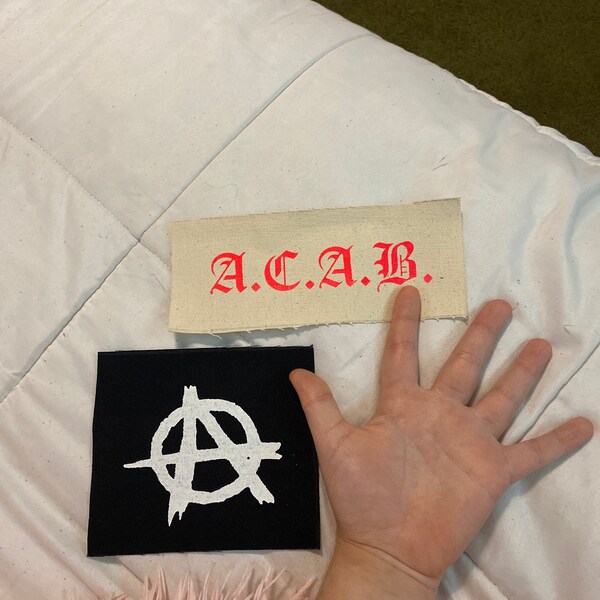 A.C.A.B. DIY Punk Patch ACAB - Etsy