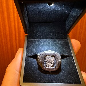 Personalized College Jewelry, Graduation Ring Gift, Personalized Class ...