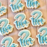 Numbers With Script Words Bubbly Version, Letters Cookie Cutters, Pick ...