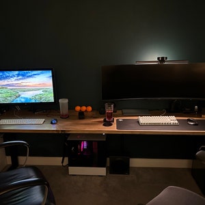 Computer Desk With Square Frame Legs - Etsy
