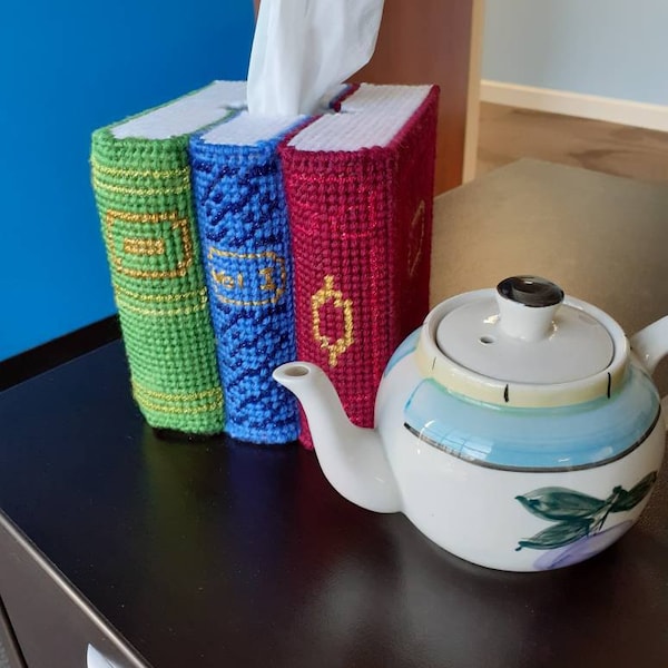 Book Tissue Box Cover - Etsy