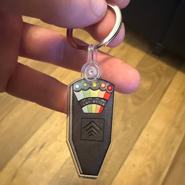 EMF Meter, Acrylic Keychain, Ghost Hunter Gifts, Birthday Gifts for ...