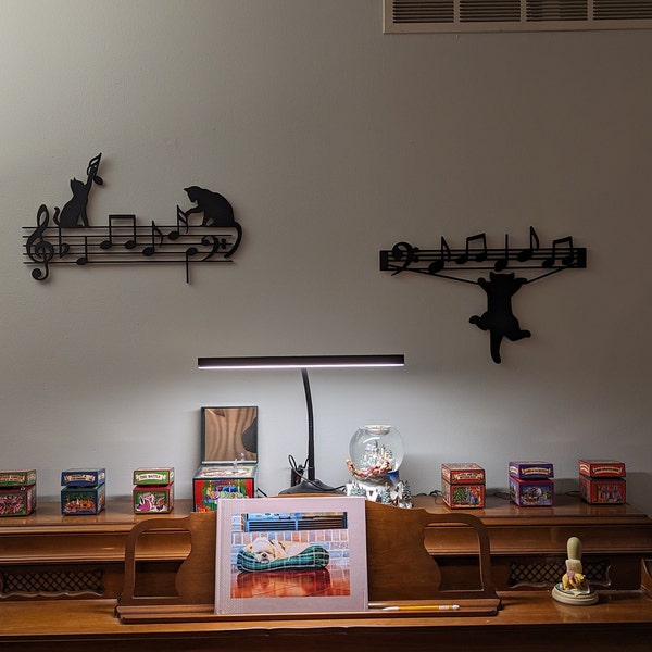 Music Notes Wall Art, Wood Wall Decor, Music Decor, Living Room ...