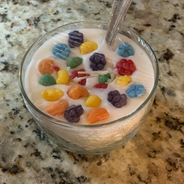 TRIX Cereal Bowl Candle - Etsy