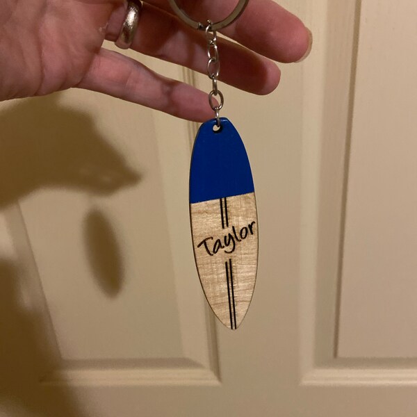 Surfboard Cake Topper Personalized| Choose Name, Style and Color ...