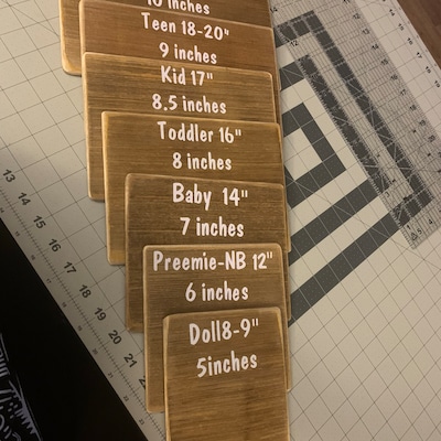 Bow Boards Full Set of Seven Sizes - Etsy