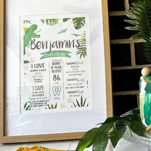 Editable Dinosaur Birthday Place Cards Food Labels Dino Party Jurassic ...