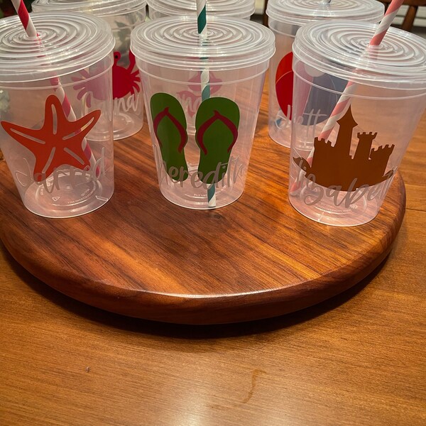 Kids Party Cups, Birthday Pool Party Cups, Pool Party Favors Kids ...