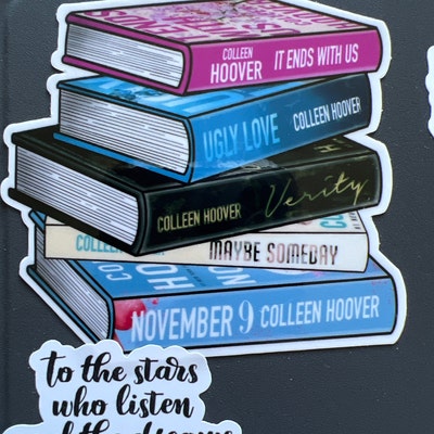 Coho Book Stack Sticker - Etsy