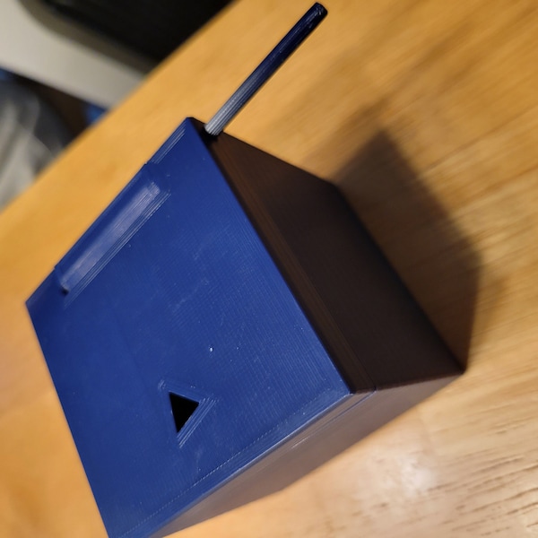 3d Printed Mysterious Blue Box Inspired by Mulholland Drive, Functional ...