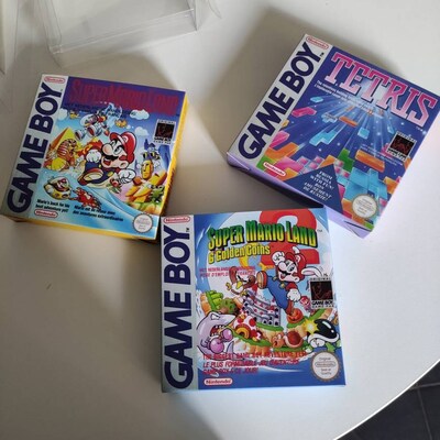 Super Mario Land 2: 6 Golden Coins Box for Game Boy Nintendo 3 Regions ...