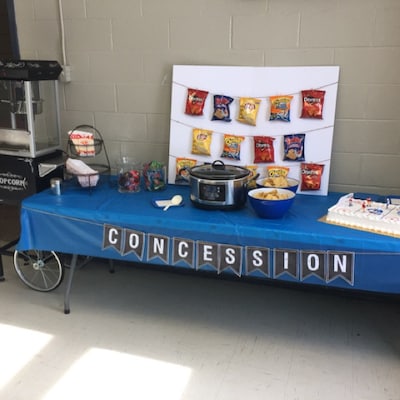 Concessions Printable Banner INSTANT DOWNLOAD by Beth Kruse Custom ...