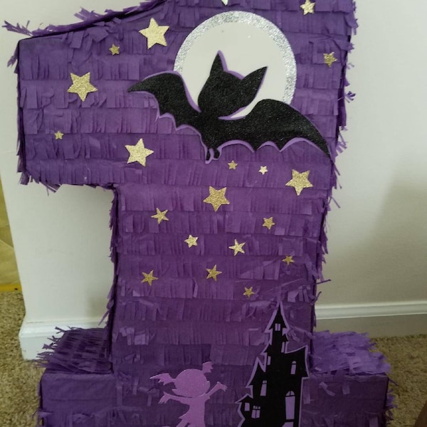 Vampire Theme Pinata Fifth Birthday - Etsy