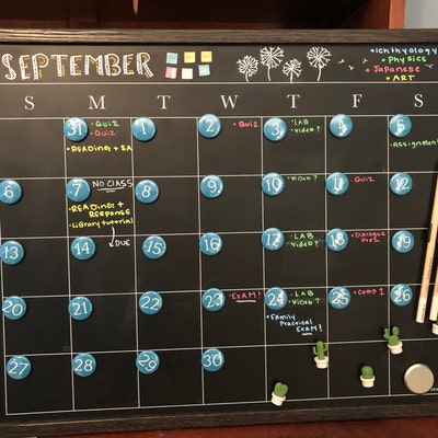 Teal Aqua Perpetual Calendar-numbers 1-31 1 Magnets-days of the Month ...