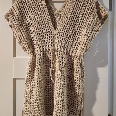 CROCHET PATTERN Pua Poa Beach Swimsuit Cover up Sustainable Apparel ...