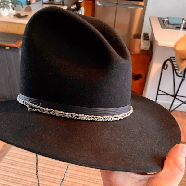 Horsehair Hat String, Cowboy Hat Stampede String, Chin Strap, Double ...