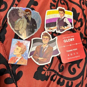 Pride Flag 14th Doctor Sticker, David Tennant, Doctor Who, Fourteenth ...