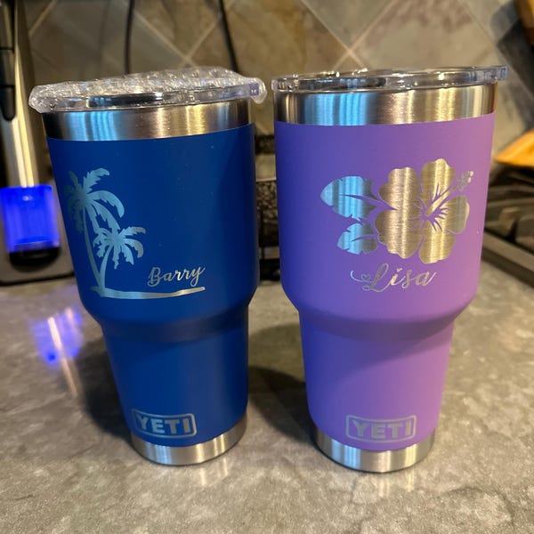 Personalized Yeti Tumbler, Custom Yeti Tumbler, Laser Engraved Yeti ...