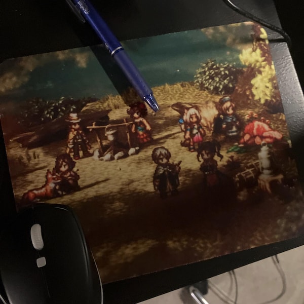 Octopath Traveler 2 Sprites Stickers (8 Pack) Partitio Hikari Agnea ...