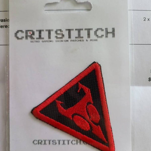 Irken Invasion Insignia - Invader Zim - Shiny Metallic Embroidered. - Etsy